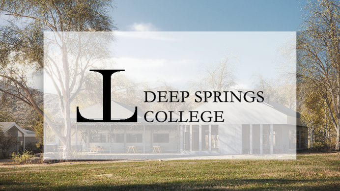Deep Springs: Hidden Gem Where Ivy Leagues Compete